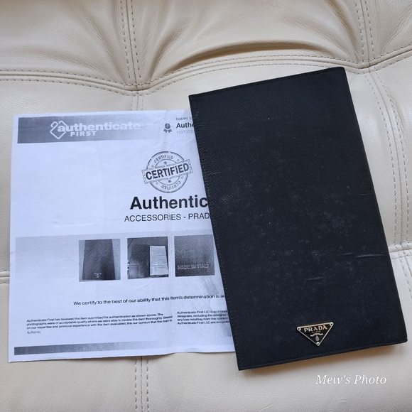 Prada | Bags | Authentic Prada Business Cards Holder | Poshmark